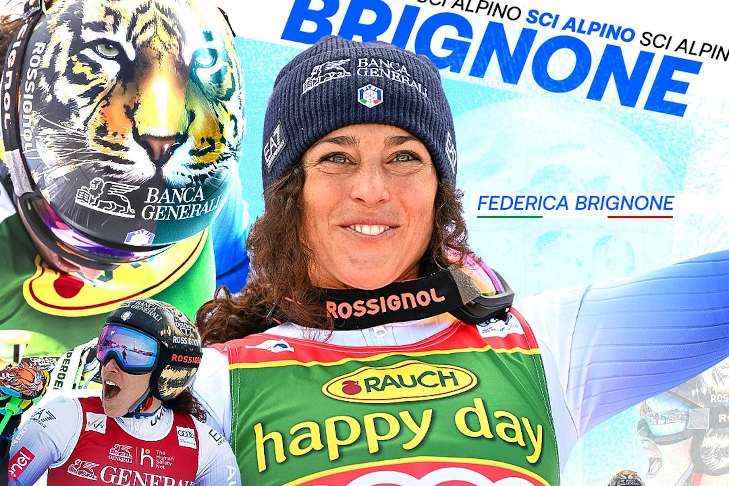 Italië op het dak van de wereld in ski en atletiek, alle blauwe ...